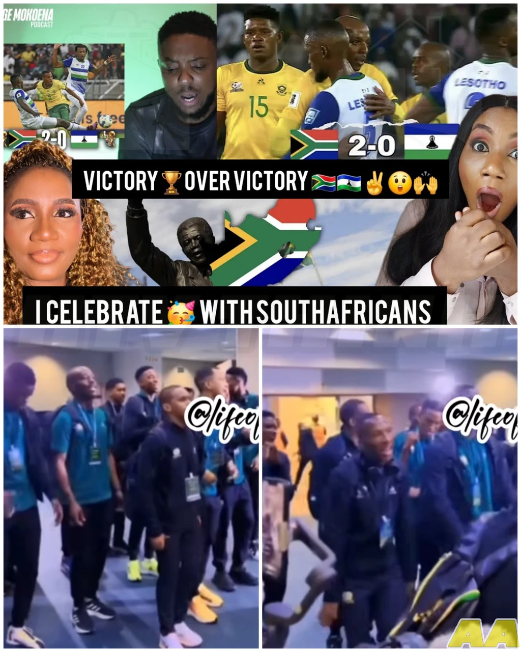 ♌ - Southafrica's Victorious Win - News
