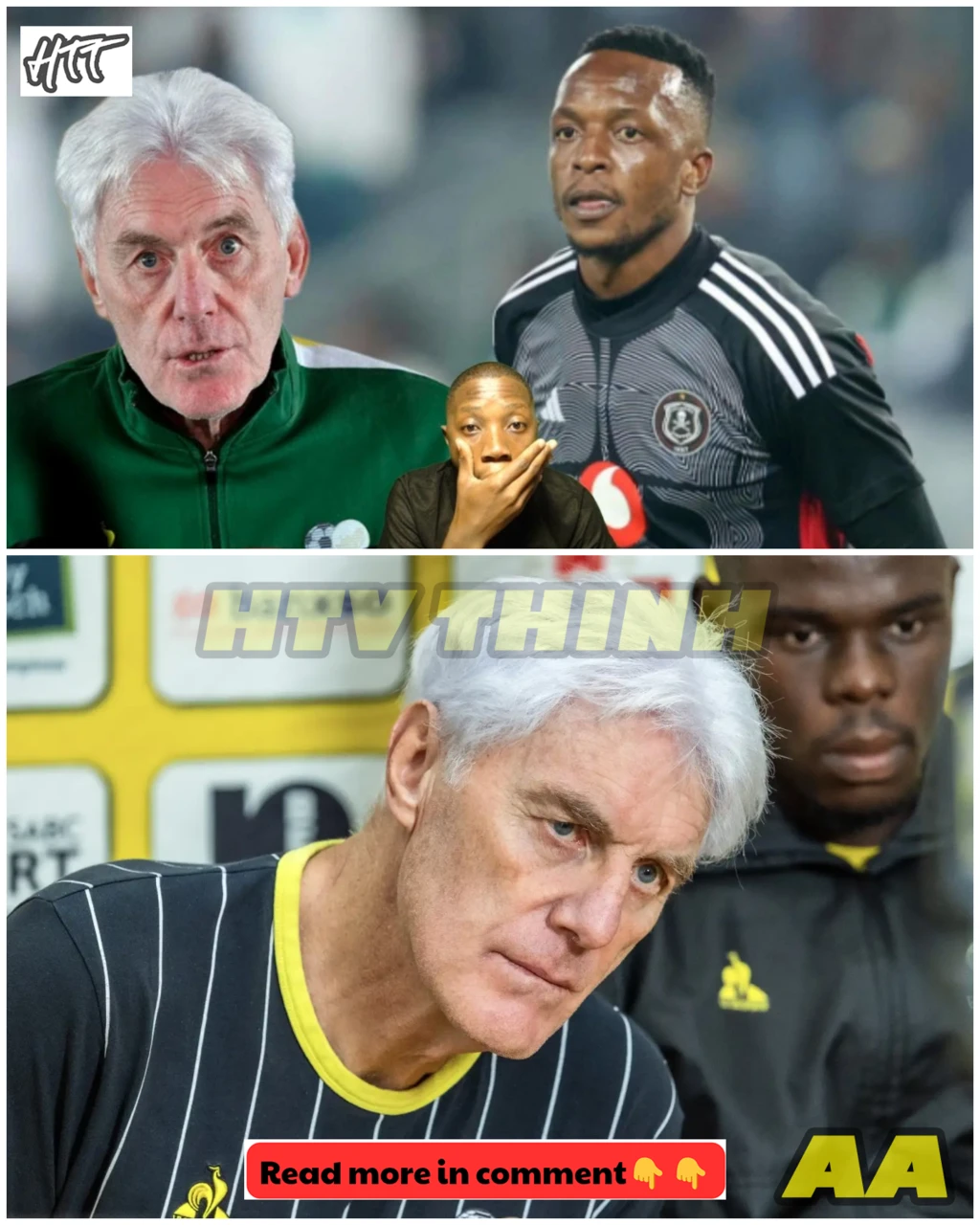 HUGO BROOS ANGRY AT ORLANDO PIRATES? - HTT - News