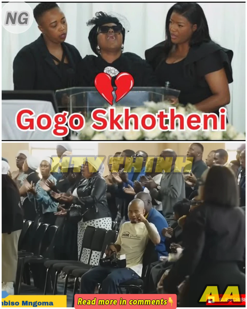 Unimaginable Pain: Gogo Skhotheni's Devastating Words at Her Young Son’s Funeral - News