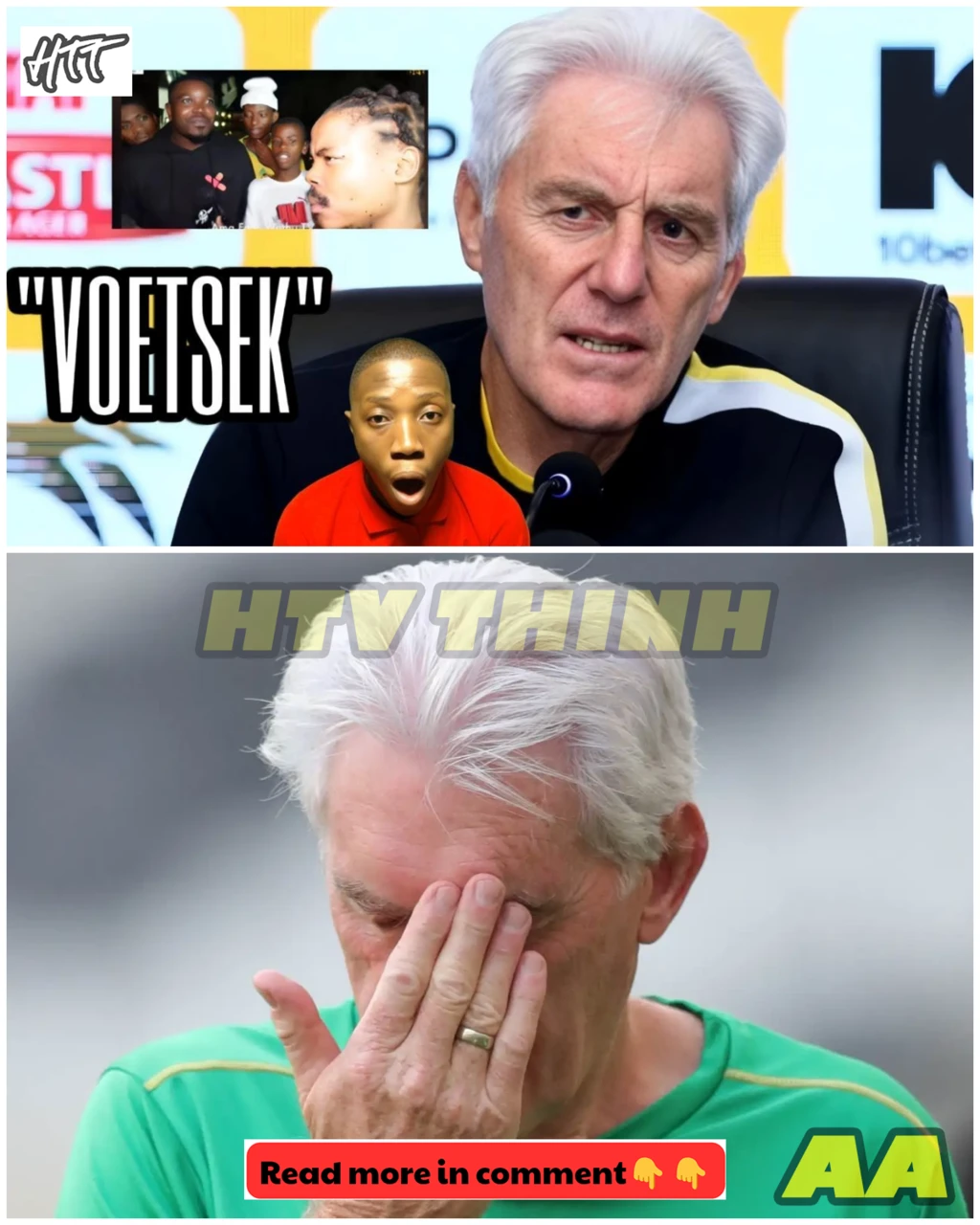 SAD: Bafana Bafana Coach DISRESPECTED By A Kaizer Chiefs Fan - HTT - News