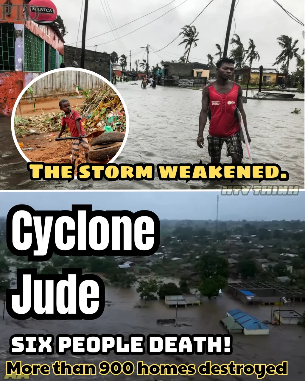 Deadly Cyclone Jude Wreaks Havoc in Mozambique, Leaving Death and ...