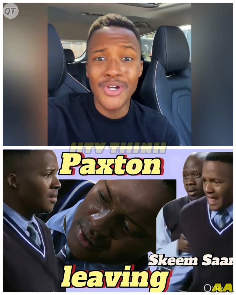 PAXTON KGOMO SAYS GOODBYE TO SKEEM SAAM: WHAT MADE HIM LEAVE THE SHOW ...