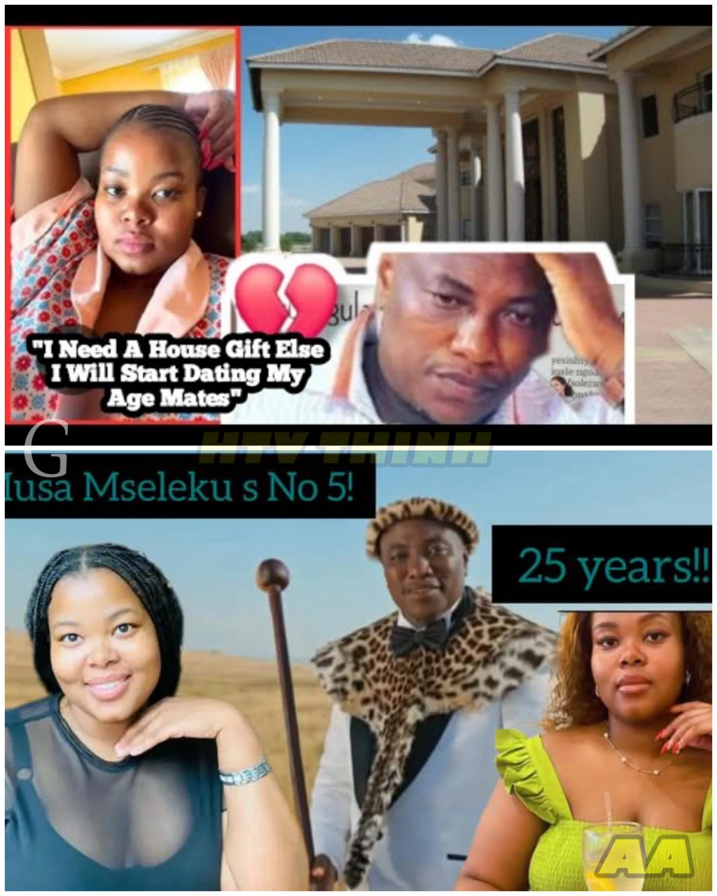 Musa Mseleku 5th Wife Demands Her Husband Buys Her A House Else She ...