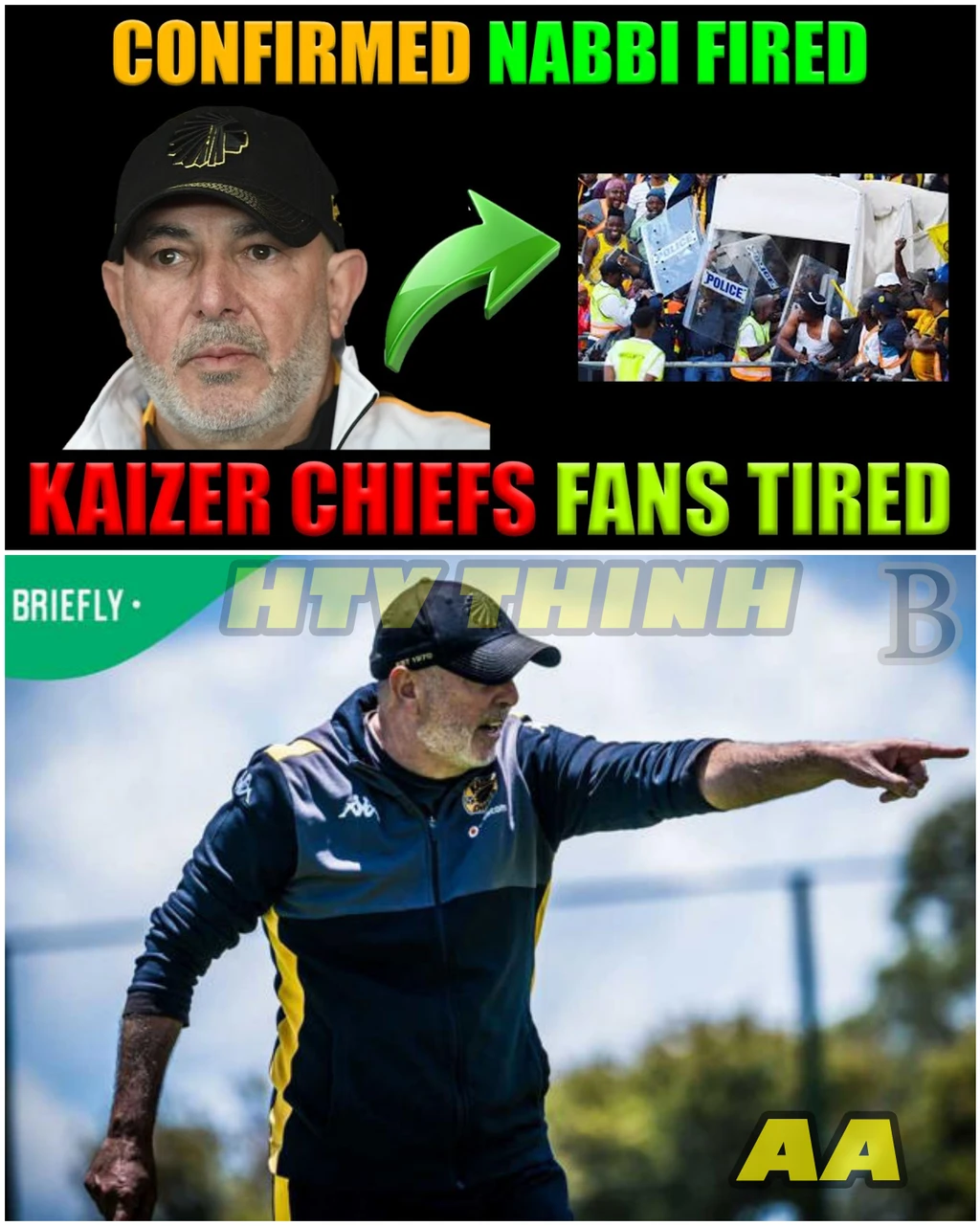 Kaizer Chiefs Finally Pull the Plug: Coach Nabi Fired After Fans Demand ...