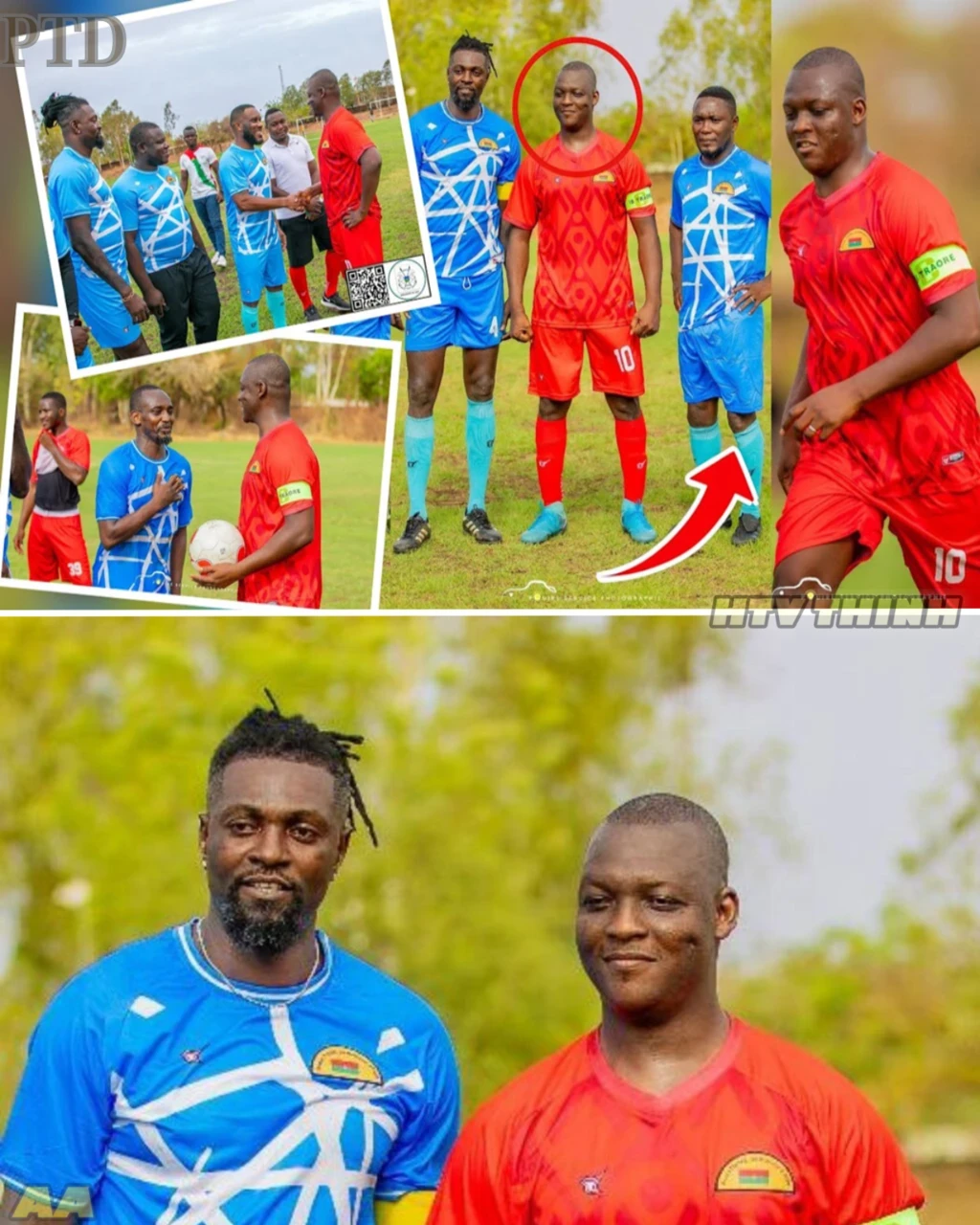 A Star-Studded Football Showdown: Ibrahim Traoré Takes the Field with ...