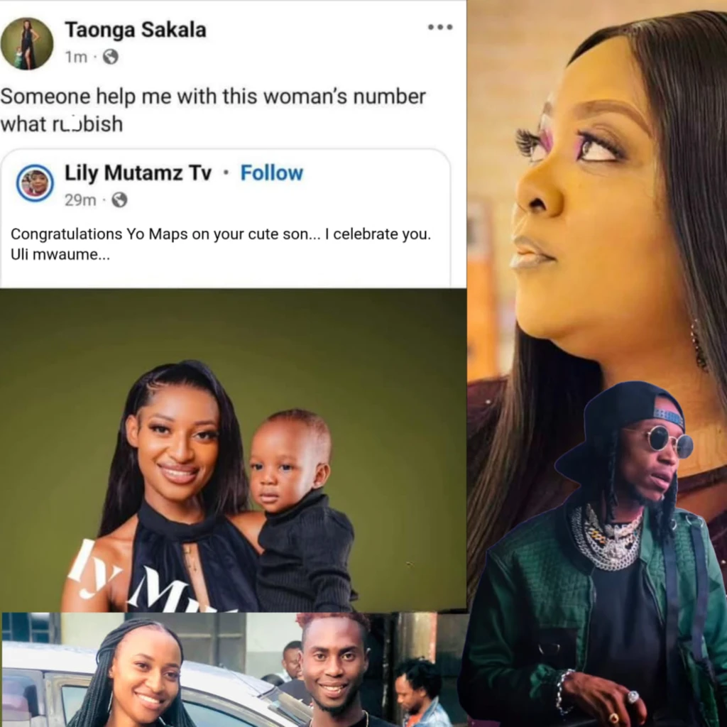 Lillian Mutambo to be sued 😂... Thats not Yomaps kid!! Taonga Sakala ...