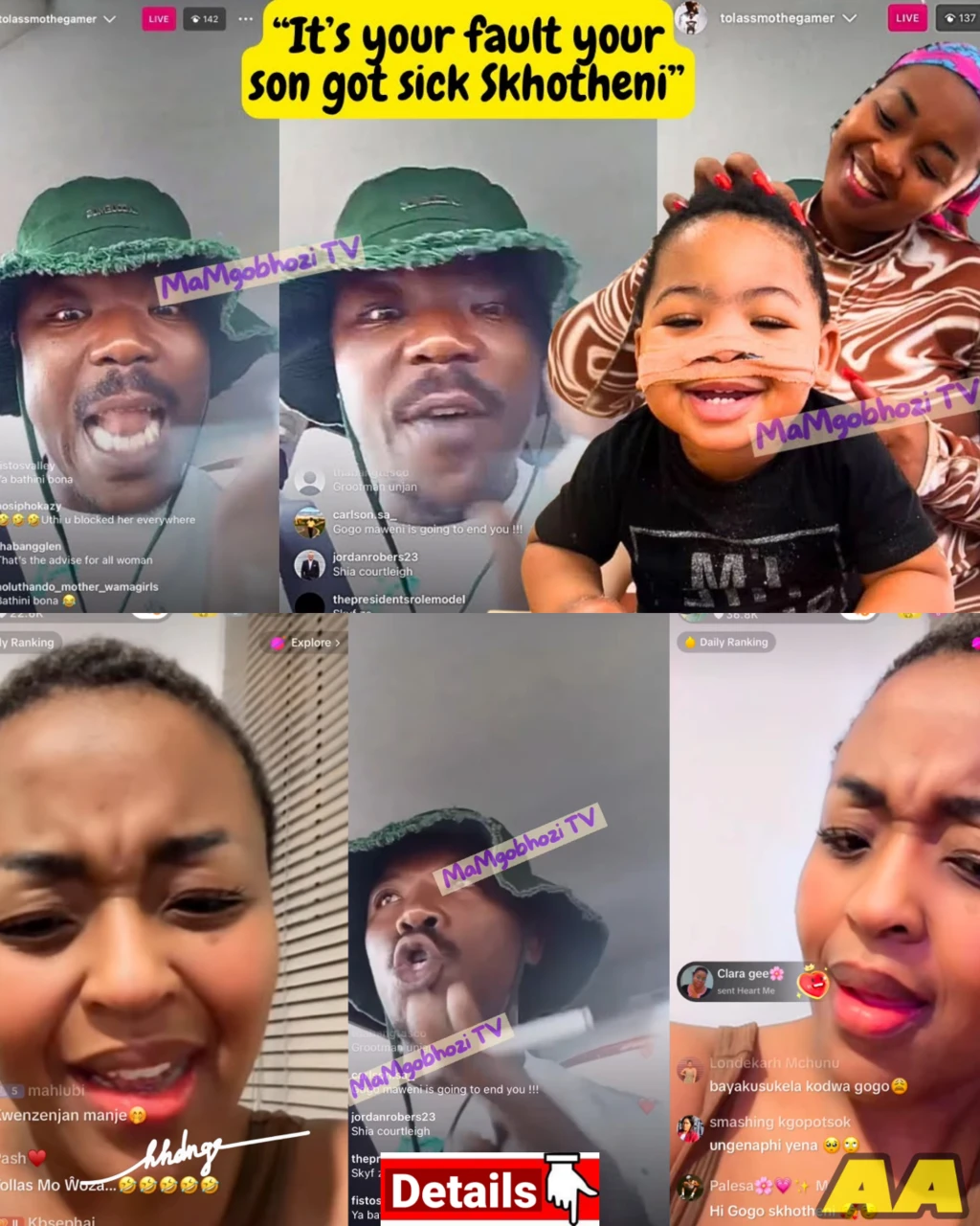 Tall As Mo reacts to Gogo Skhotheni and calls her an isifebe. 😳 - News