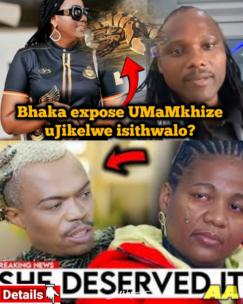 Unveiling the Truth: Bhaka's Shocking Revelations About Mamkhize That ...