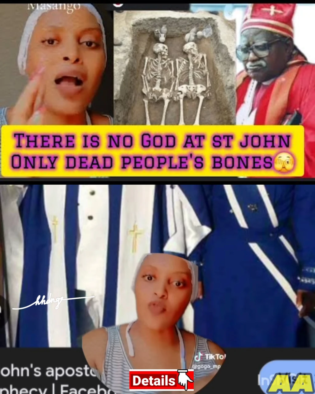 BABA MASANGOS GRANDDAUGHTER EXPOSES ST JOHN'S DEEP SECRETS ABOUT THE ...