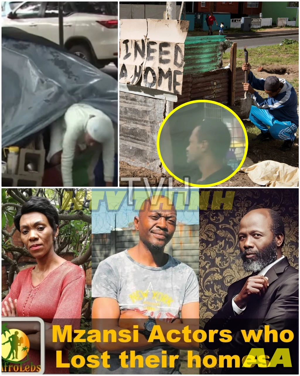 Mzansi Actors who became homeless, those who had everything - News