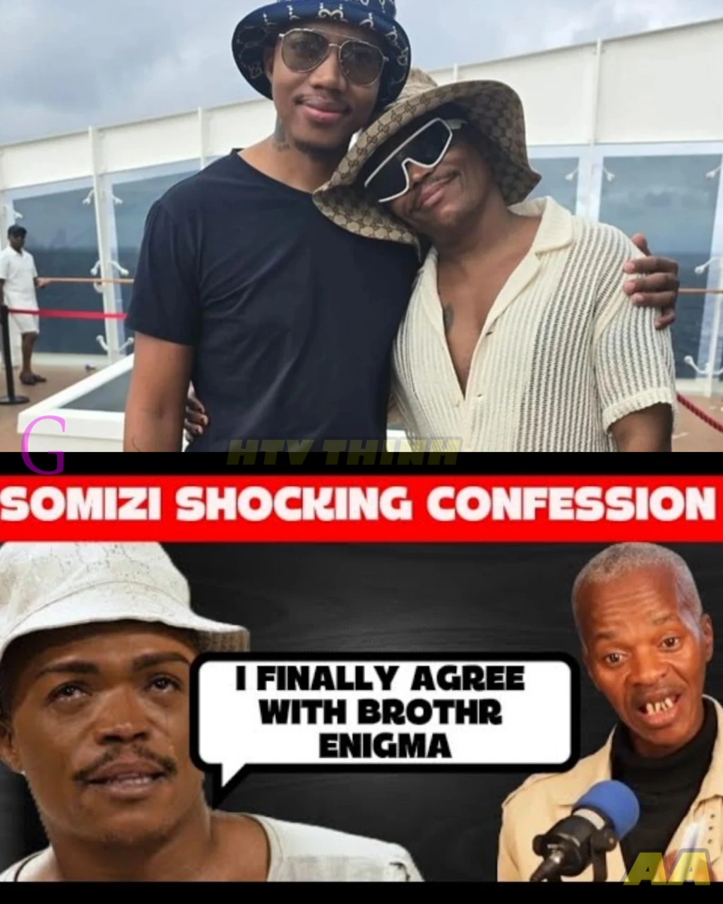 Brother Enigma Reveals shocking things about Somizi Mhlongo - News