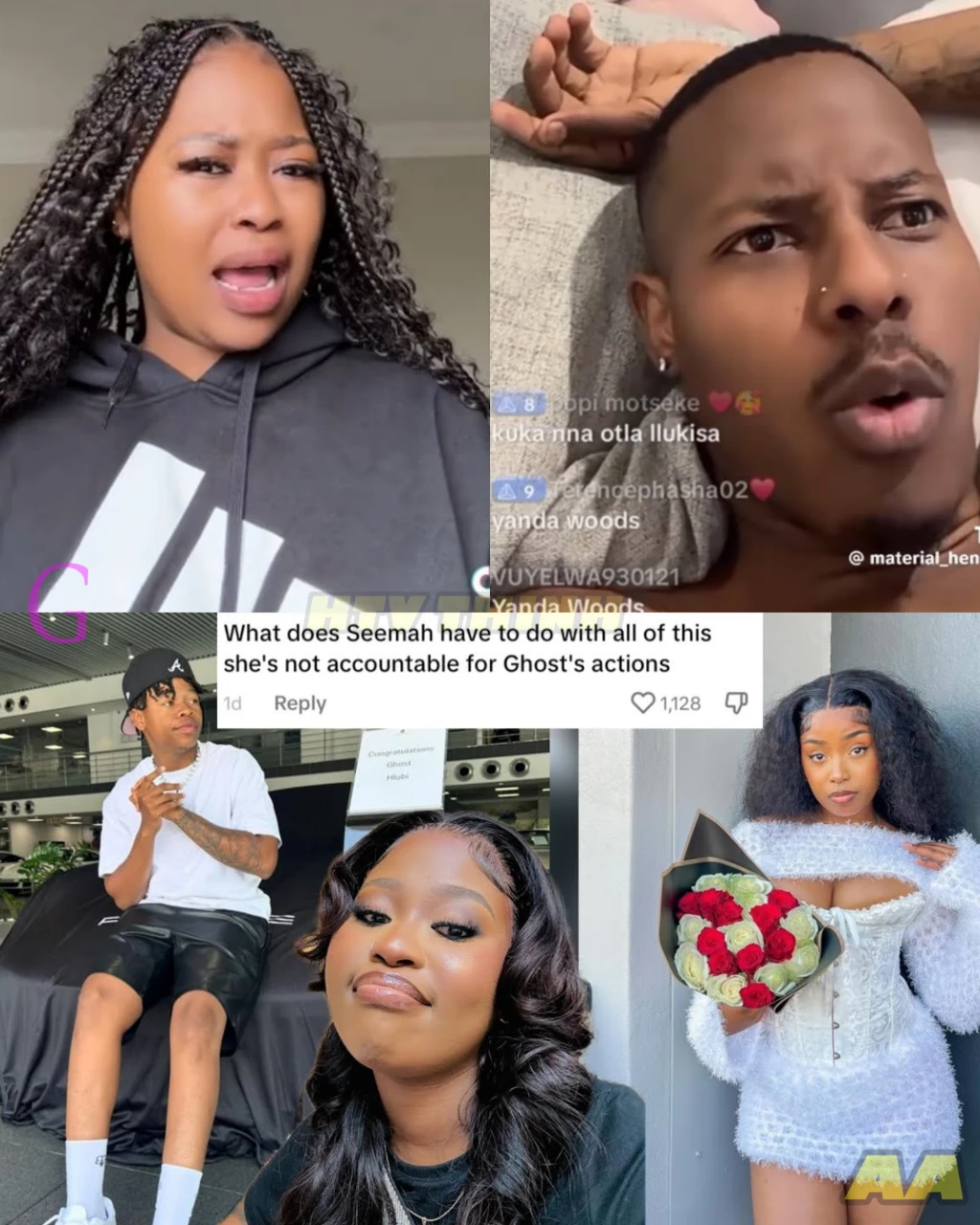 Seemah finally responds to Grootman Themba after he said this about her ...