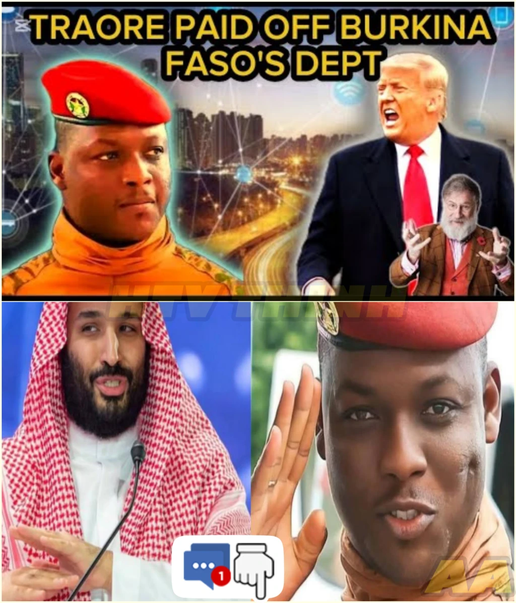 BOMBSHELL" A gain to Trump. Ibrahim Traore has settled all of Burkina ...