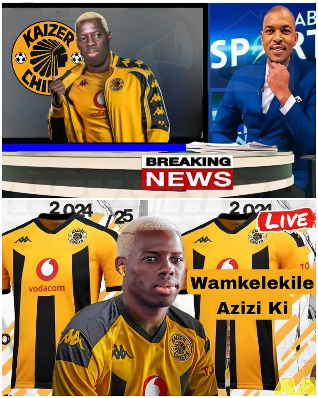 ♌ - Kaizer Chiefs Signing Stephanie Azizi KI - News
