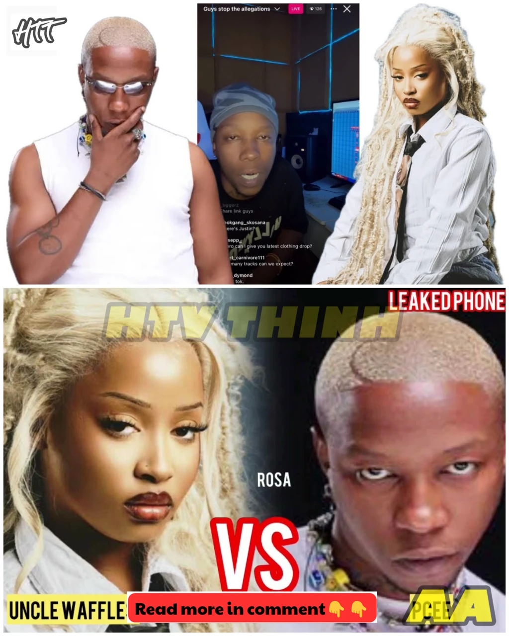 Pcee Clears The Air About Uncle Waffles - HTT - News