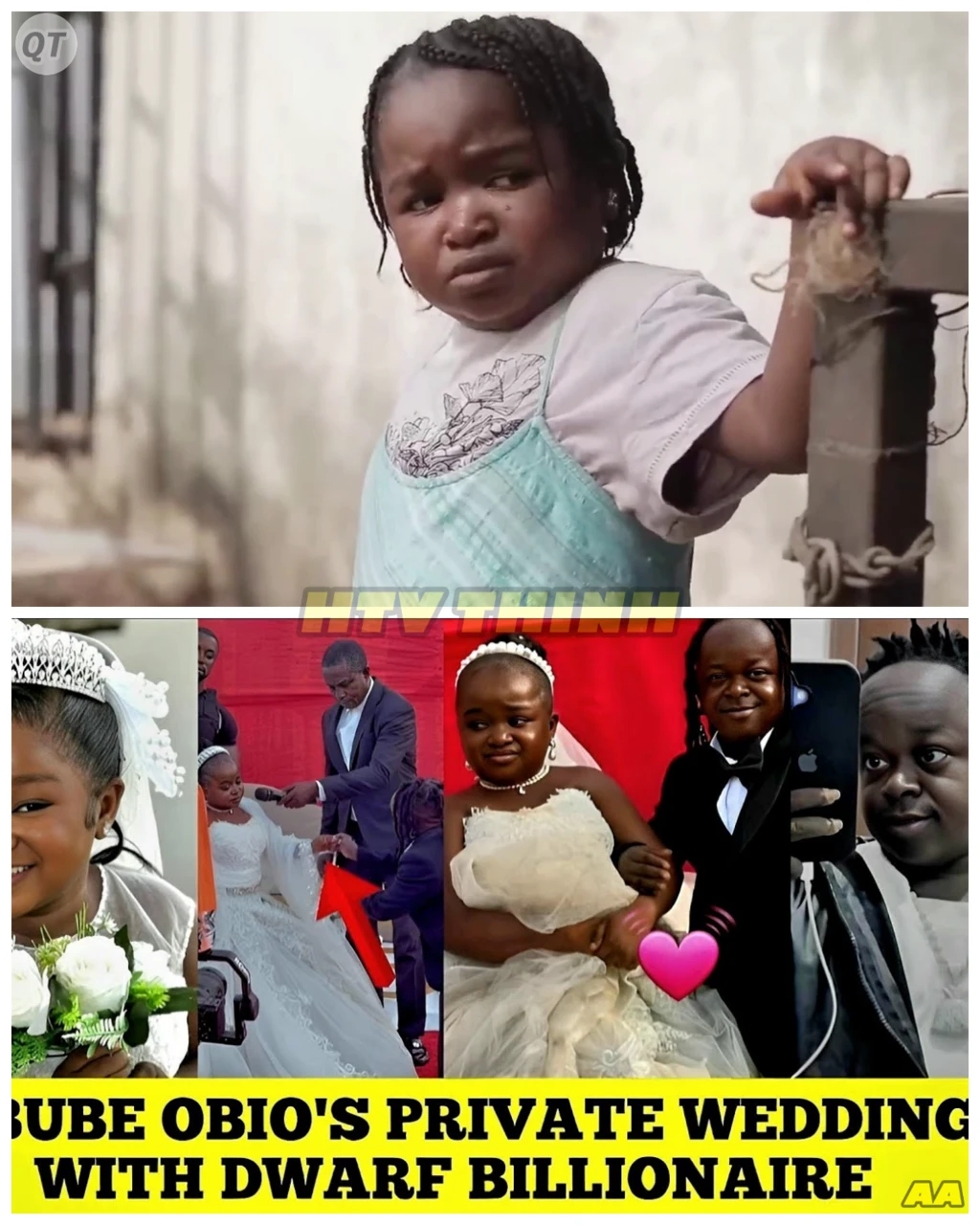 EBUBE OBIO'S SECRET WEDDING WITH DWARF BILLIONAIRE HUSBAND EXPOSED - News