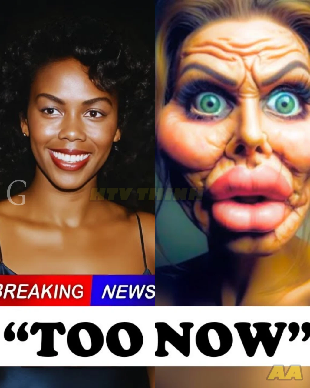 19 Beautiful Black Actresses Who Became Unrecognizably Ugly Due to ...