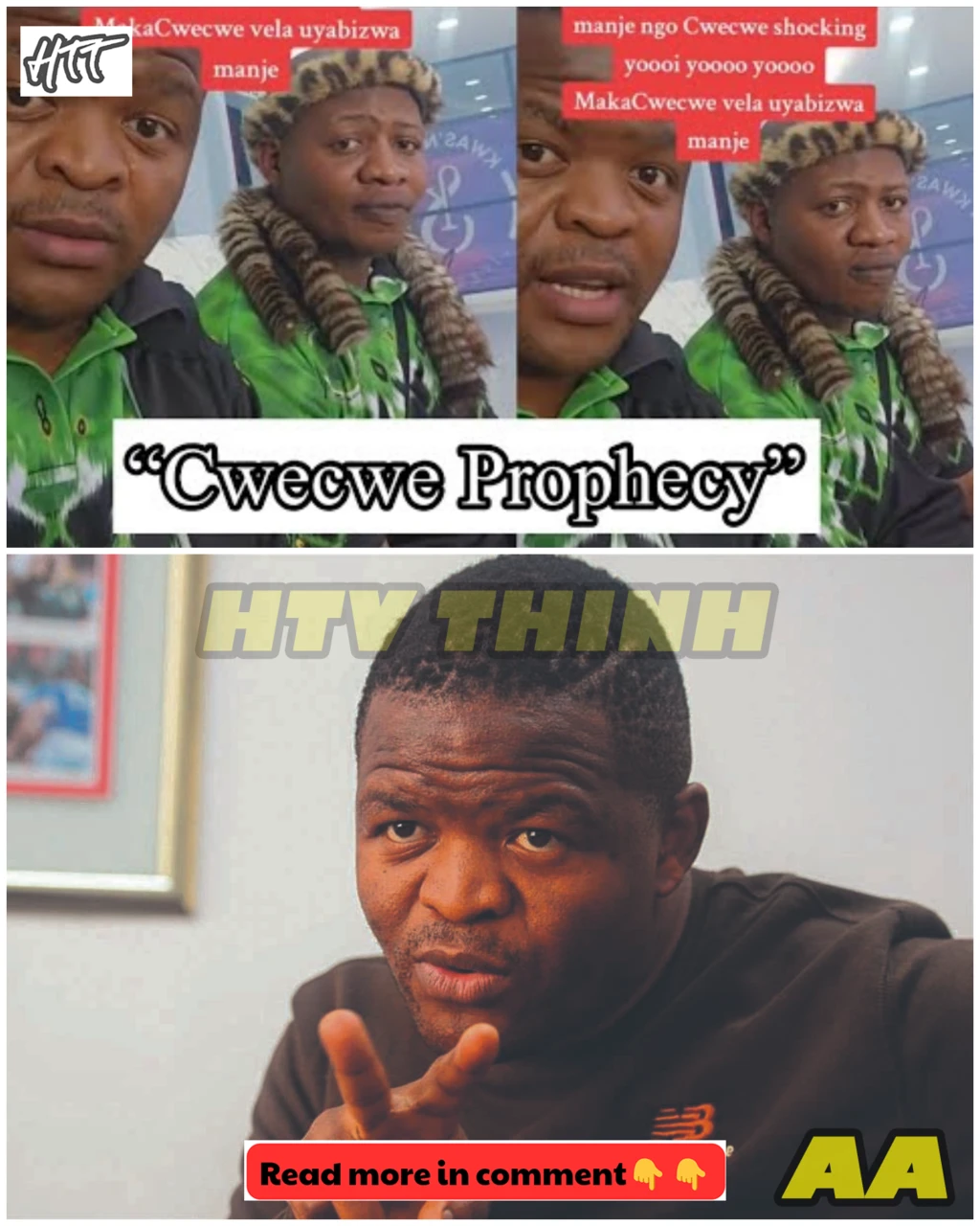 Dr Khehlelezi Cwecwe Prophecy Leaves mzansi Pointing At The Father ...