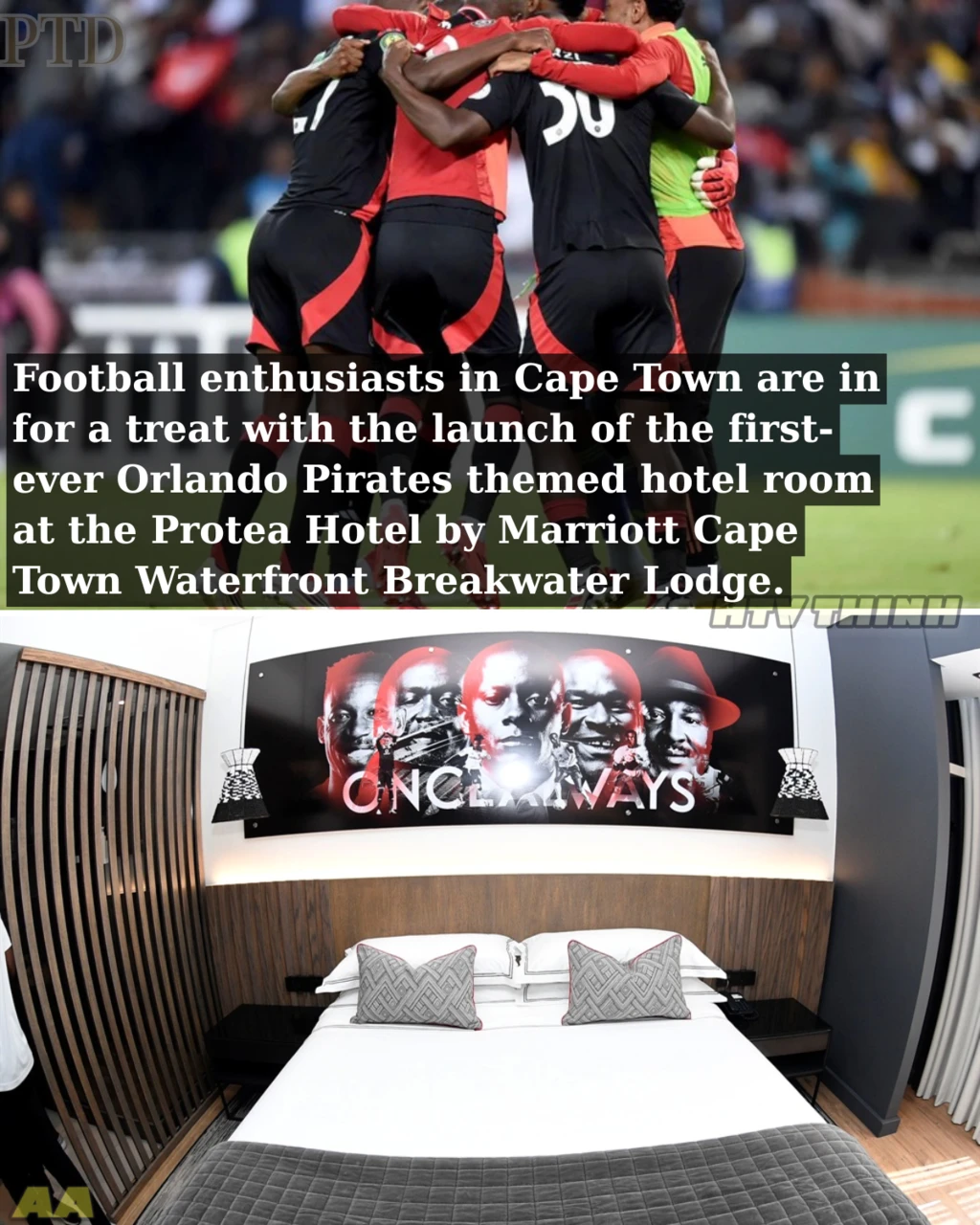 Orlando Pirates Unveil Buccaneers-Themed Hotel Room in Cape Town: A New ...