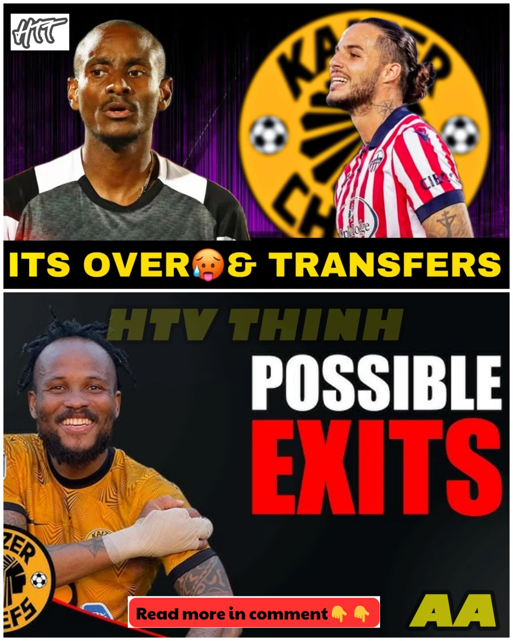 ITS OVER FOR RULANI | KAIZER CHIEFS STRIKER SINGING UPDATE - HTT - News