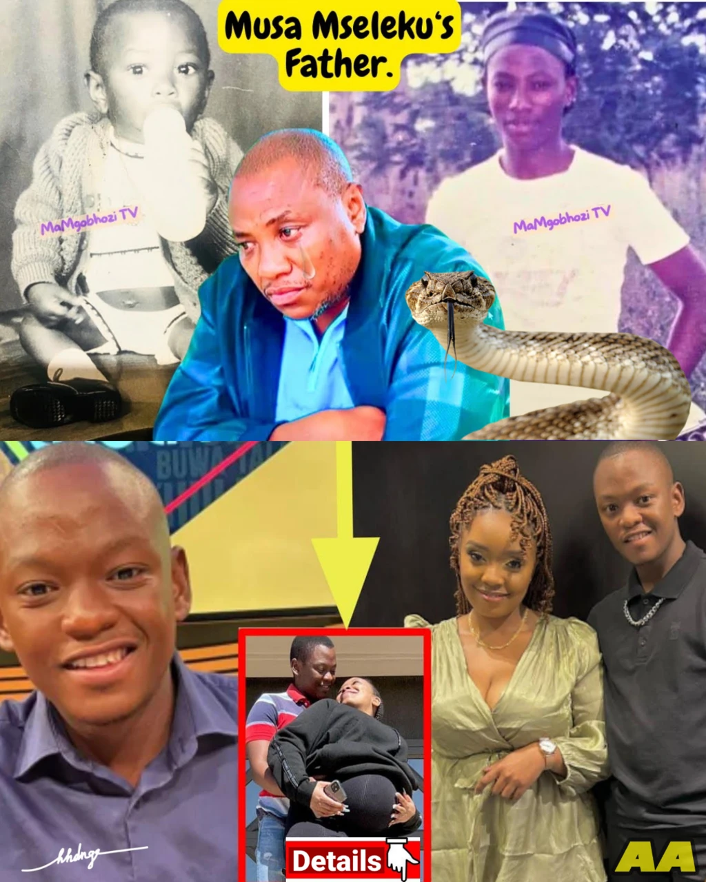 Musa Mseleku’s Father Revealed After What He Did: Snake Is The Reason ...