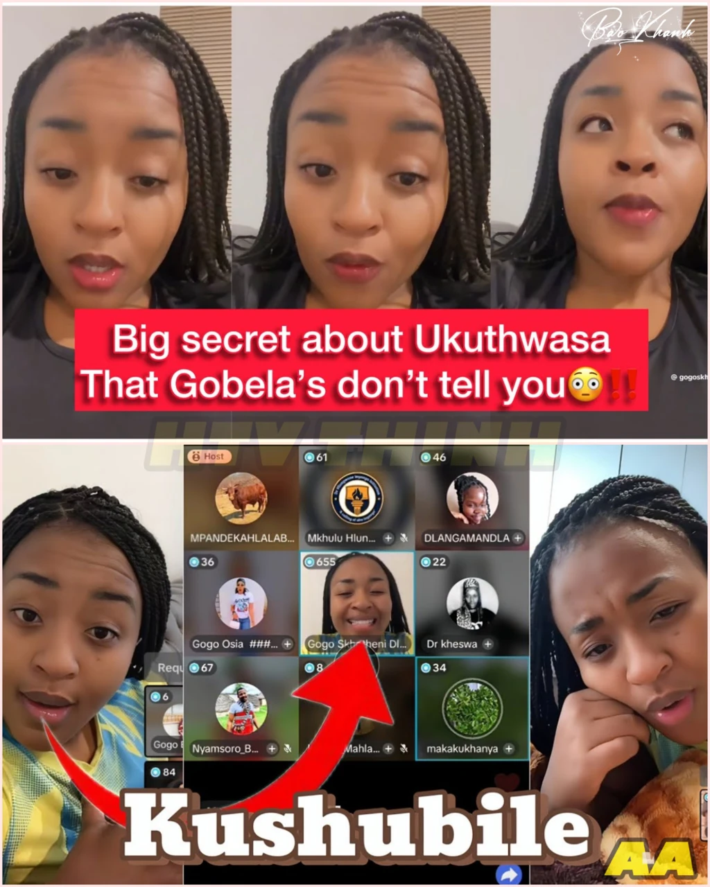 Gogo Skhotheni revealing Shocking information about Ubungoma - News