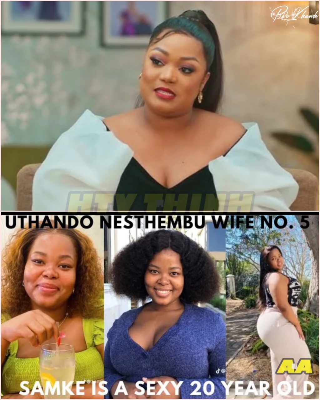 Uthando Nesthembu's SAMKE twerks for MACELE, LIKES SEXY CLOTHES & dating old men made her mom ...