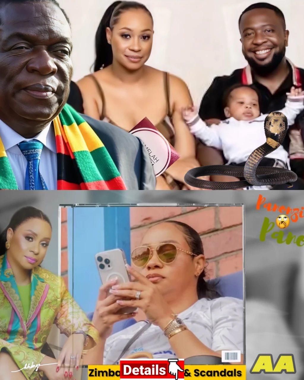 LEAKED: Pokello’s Explosive Chats & Secret Photos With Mnangagwa Jnr ...