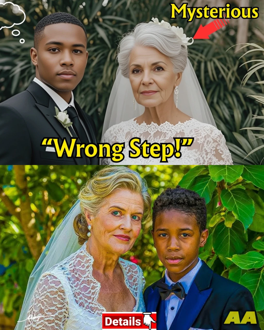 Poor black boy Marries 65 Year Old Woman - News