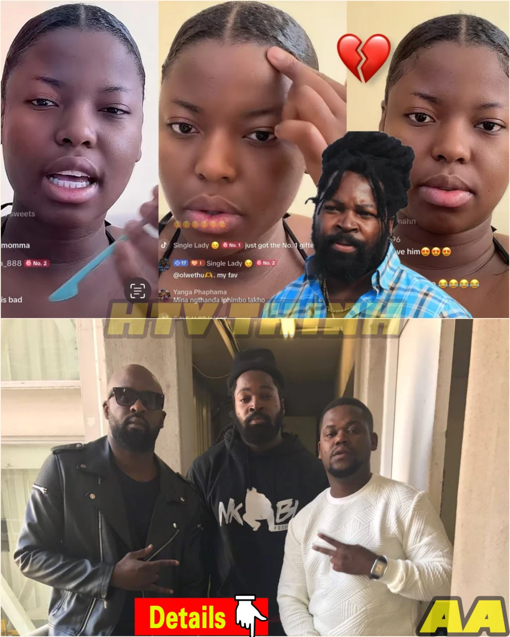 (b01) Big Zulu’s girlfriend Azana finally reveals what really happened ...