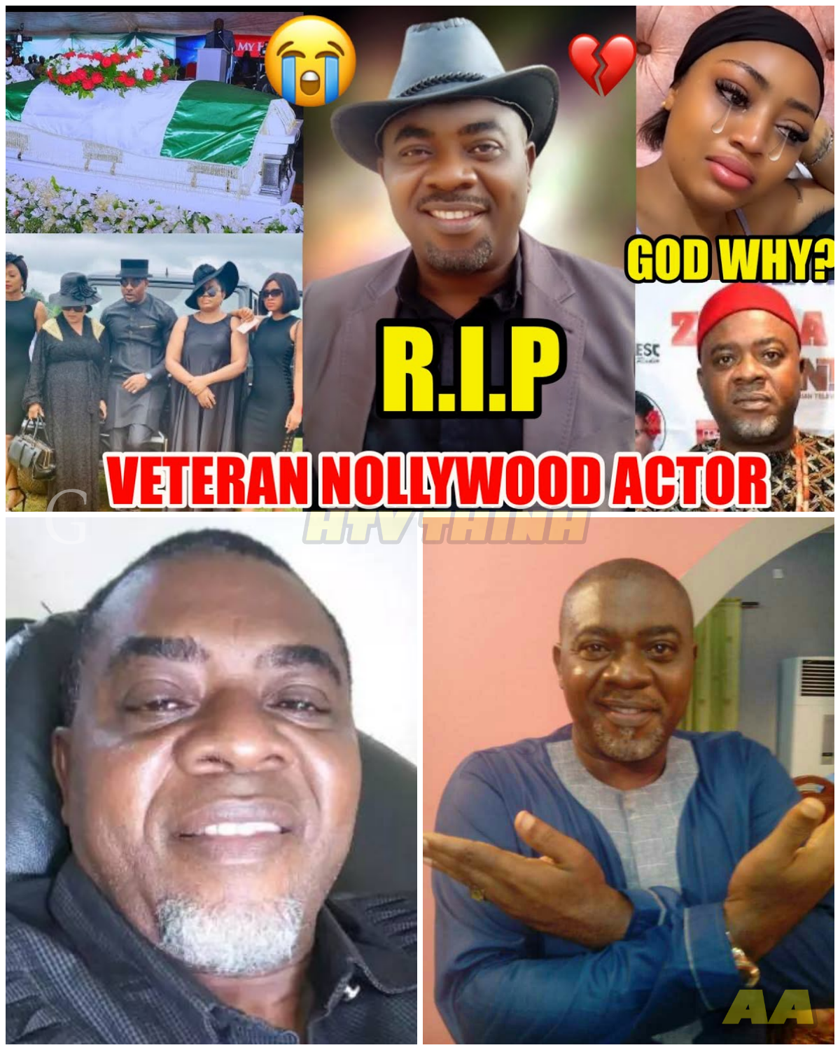💔 R.I.P! Mercy Johnson & Regina Daniels in Tears as Veteran Nollywood ...