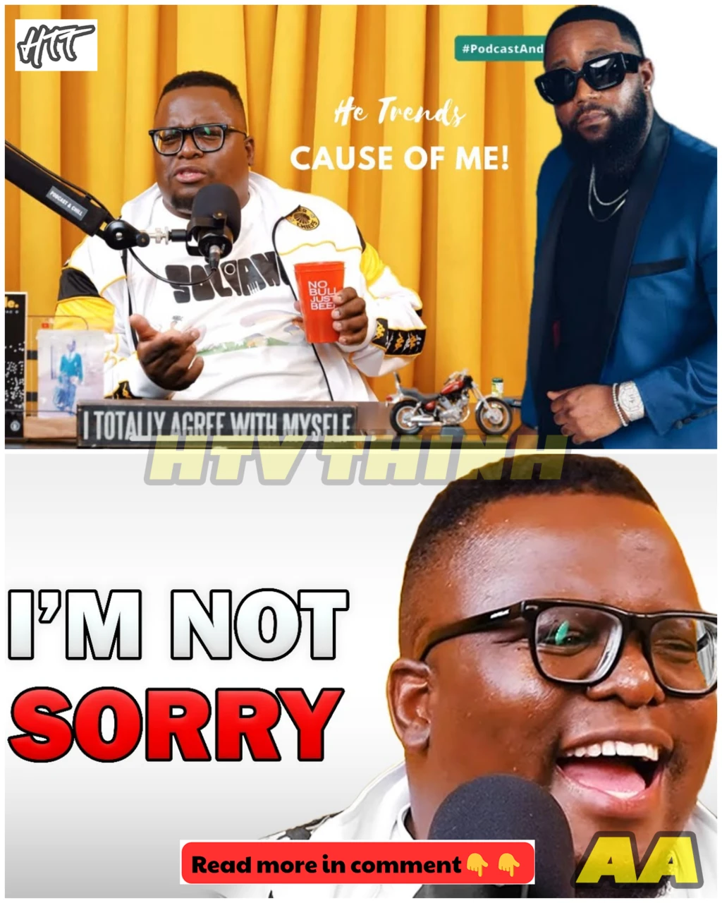 Sol Phenduka Breaks Down The Awkward Cassper Nyovest Link Up Encounter! - HTT - News