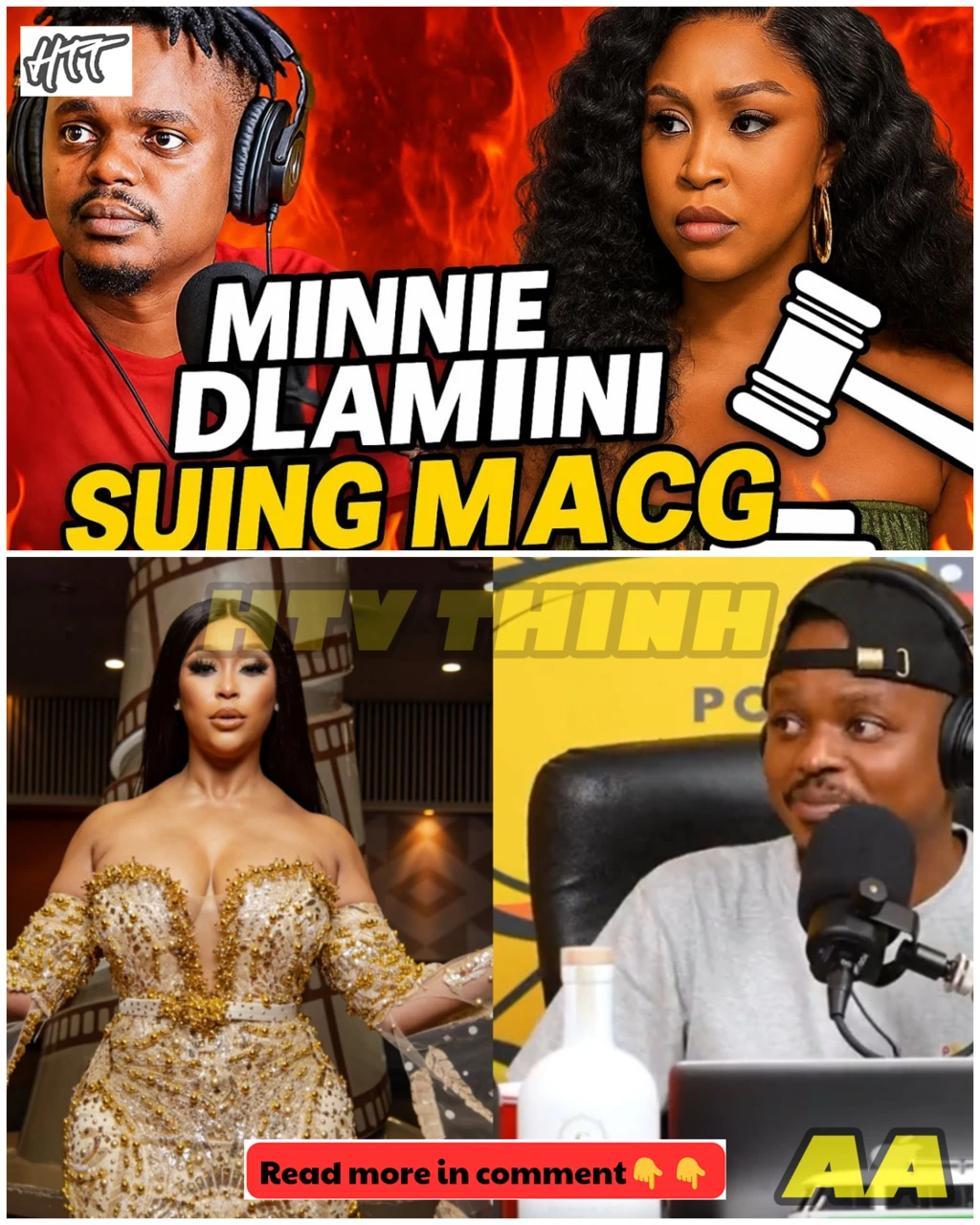 What Exactly Did Minnie Dlamini Say About MacG?? Their Beef Explained - HTT - News