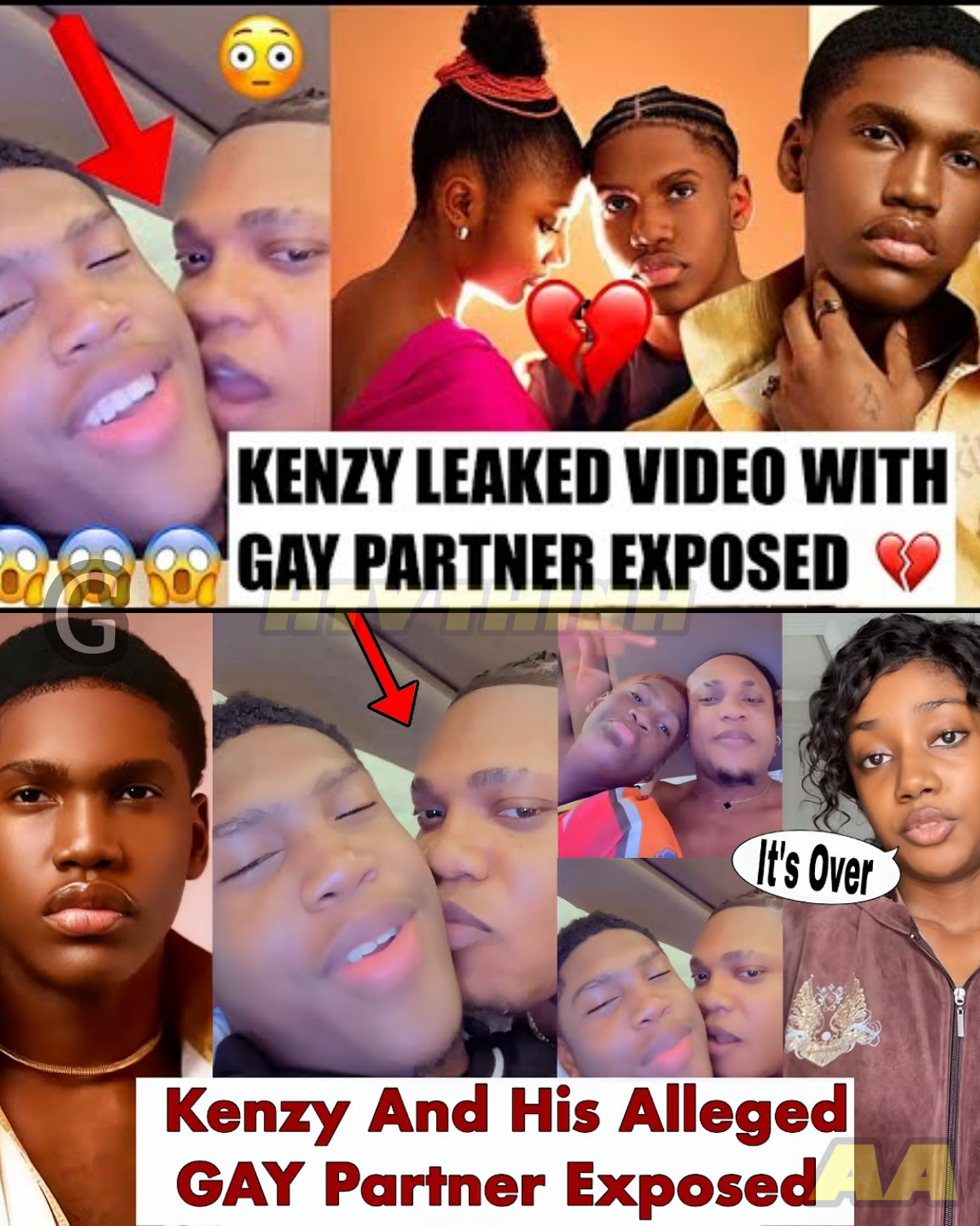 😲 UNBELIEVABLE! Nollywood Actor Kenzy Allegedly Marries His Gay Partner ...