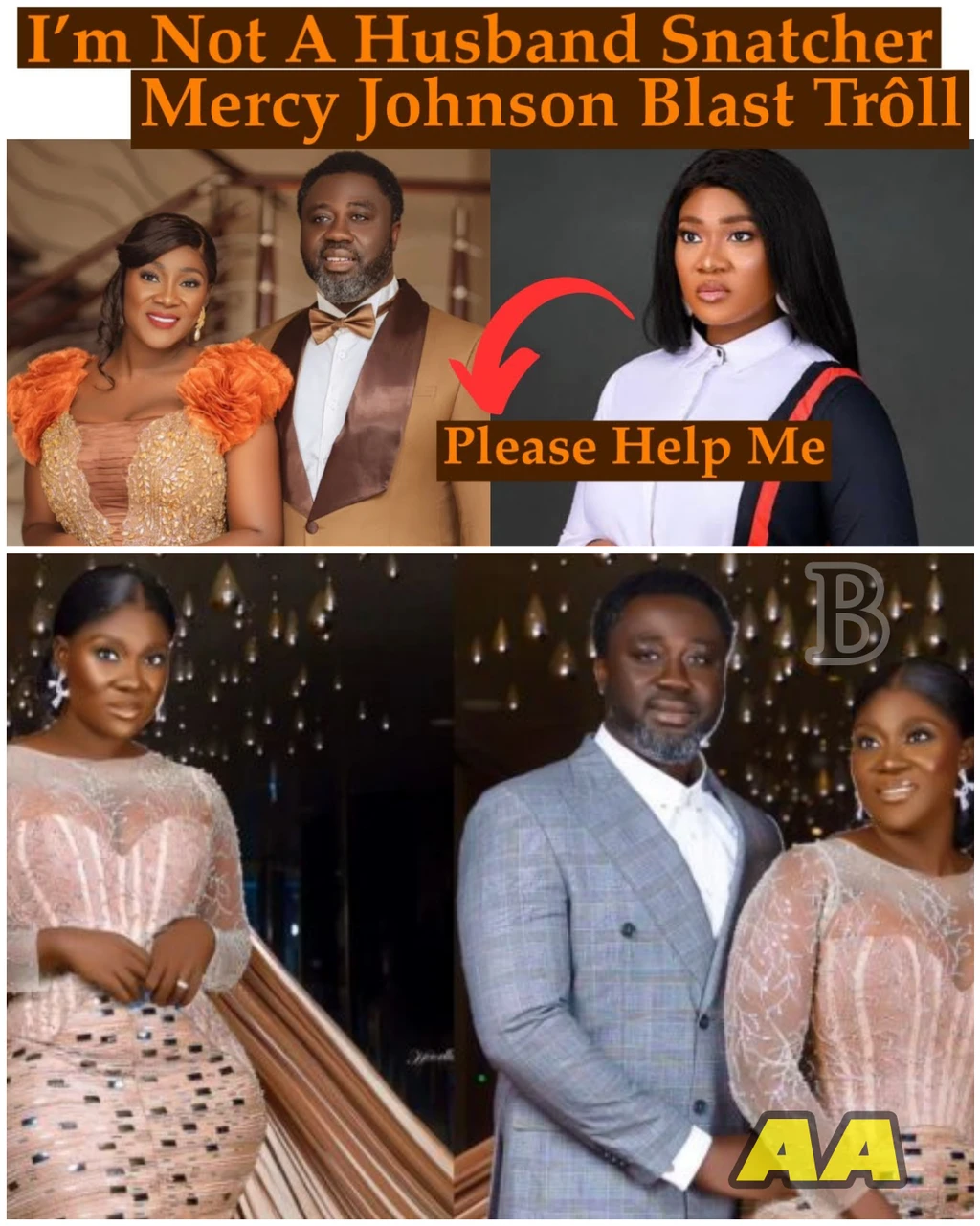 “🚨 Mercy Johnson SLAMMED With Husband Snatching Allegations—Her ...