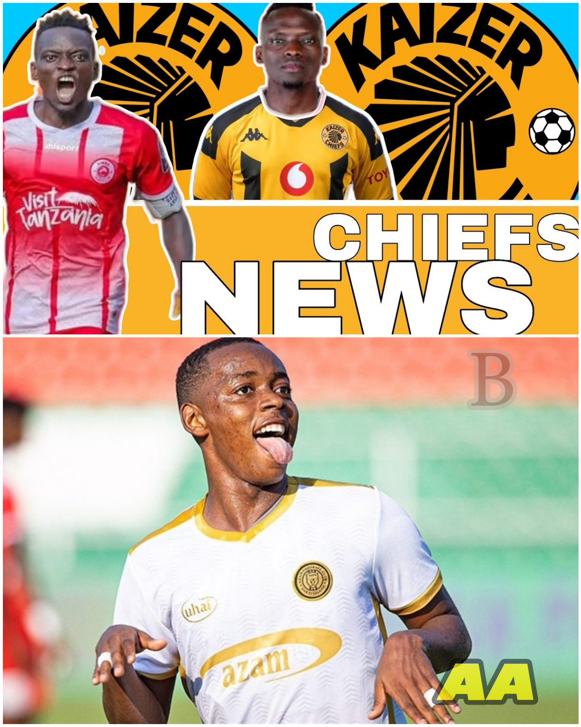 ⚽ From Tanzania to Naturena! Kaizer Chiefs Target Simba FC Star ...