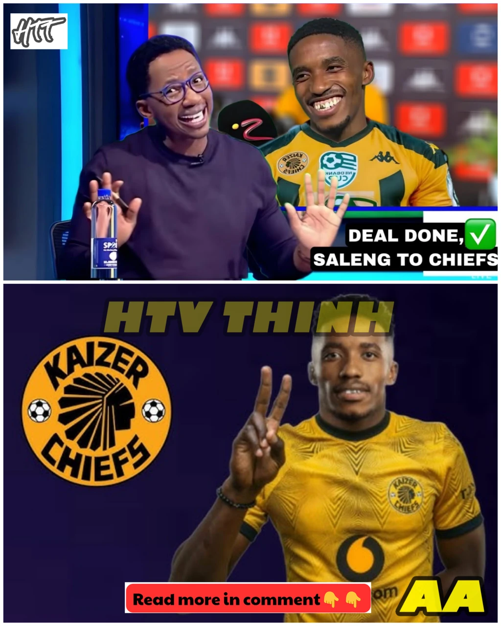 Kaizer Chiefs have confirmed to sign Monnapule Saleng from Pirates ...