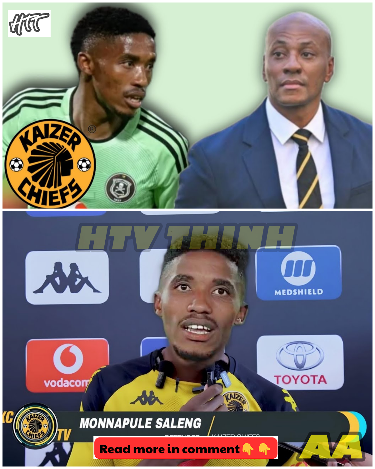 Kaizer Chiefs Signing Monnapule Saleng - HTT - News