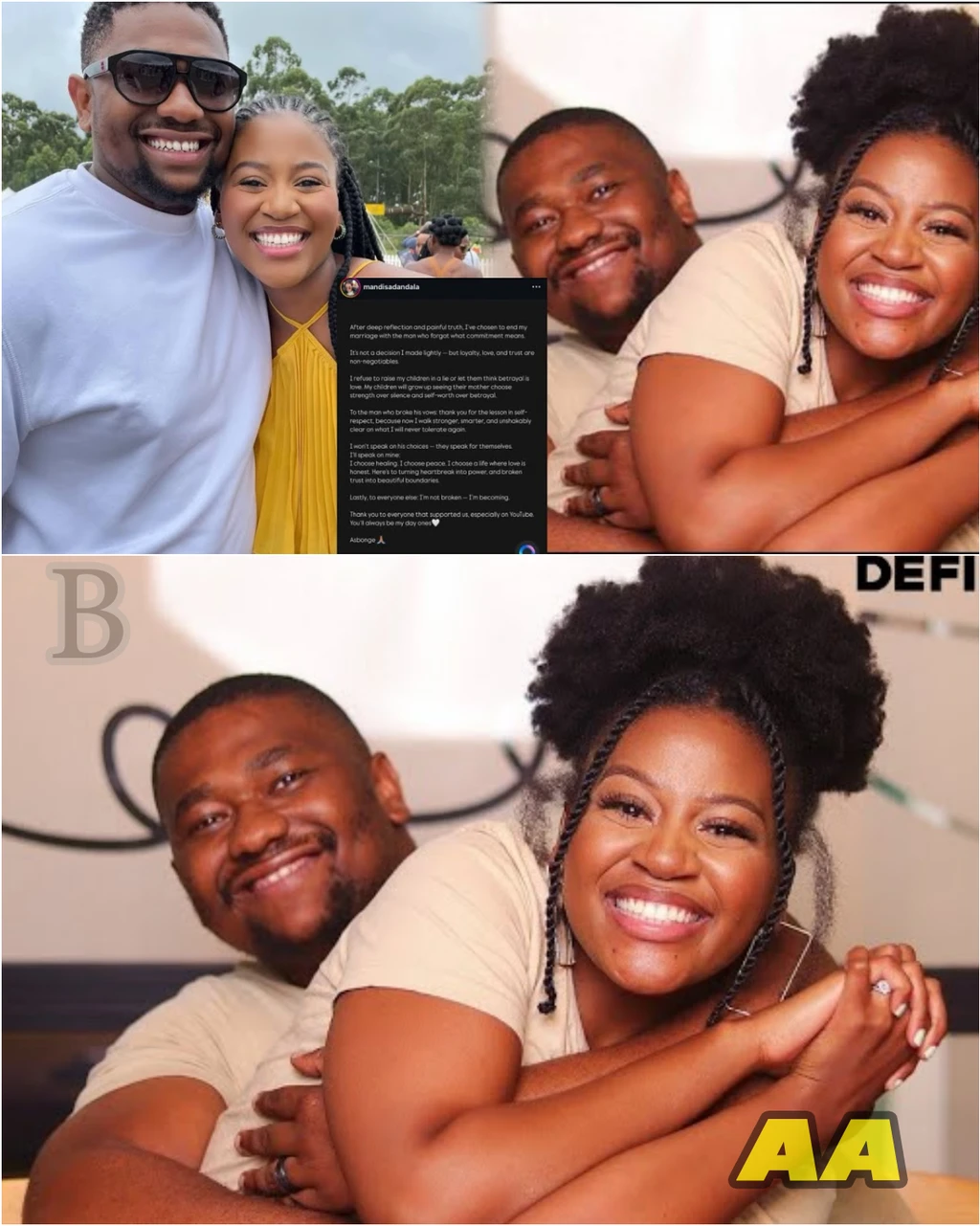 💔 HEARTBREAK ALERT: Mandisa Dandala DUMPS Kuhle After SHOCKING Cheating ...