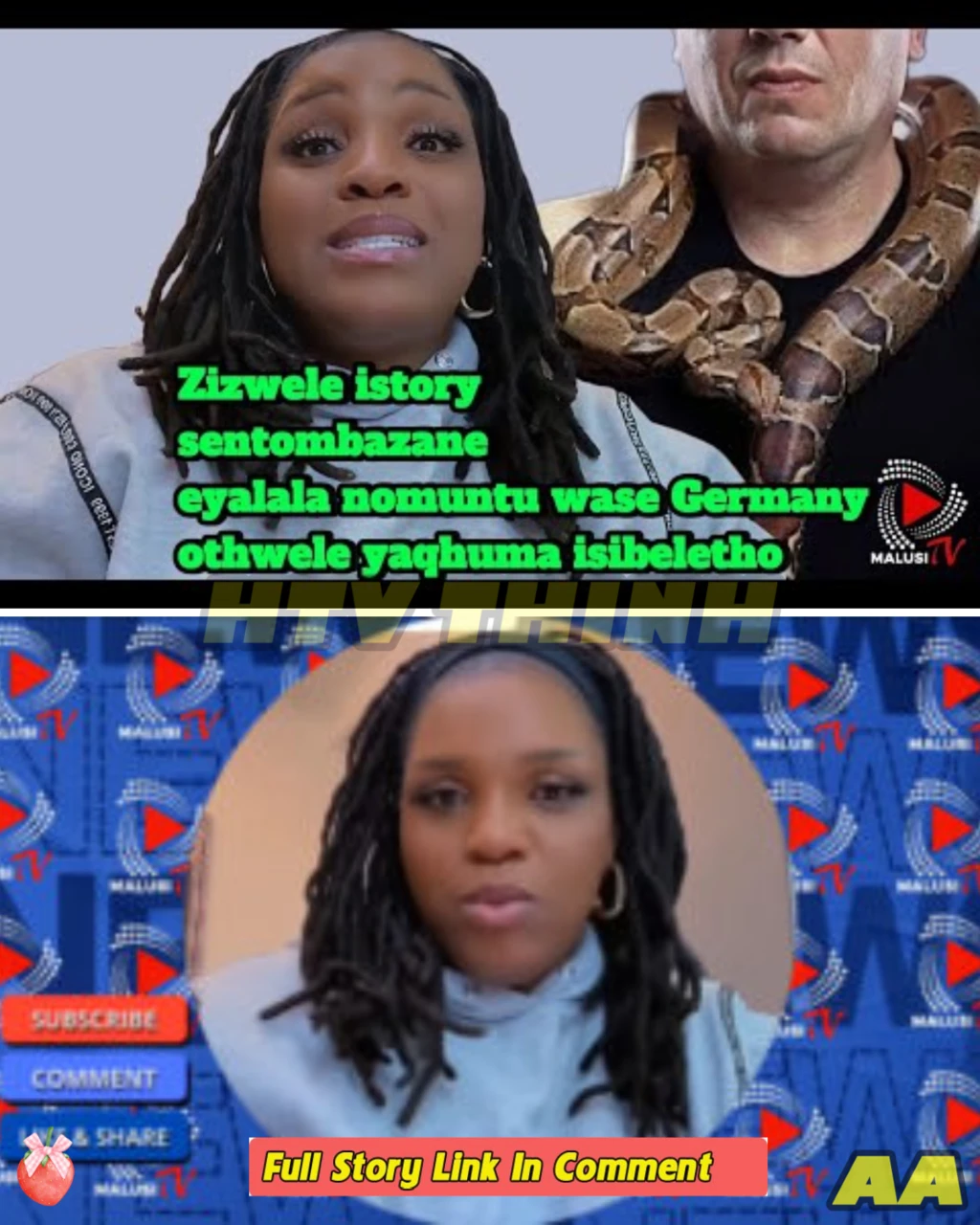 Zizwele istory sentombazane eyalala nomuntu wase Germany othwele ...