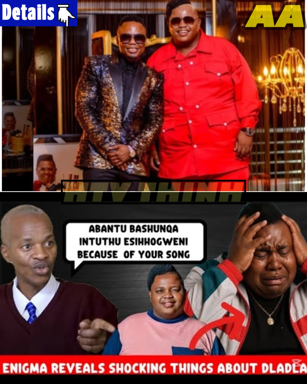 Brother Enigma reveals shocking things about Dladla Mshunqisi's music ...