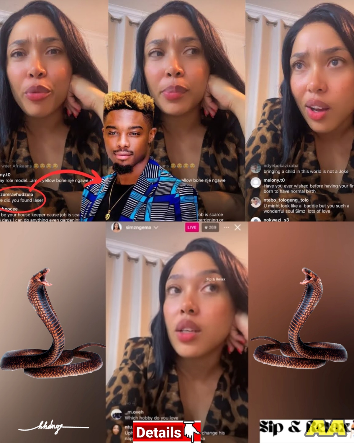 Dark Prophecy or Snake Possession? Simphiwe Ngema’s Troubled Love Life ...