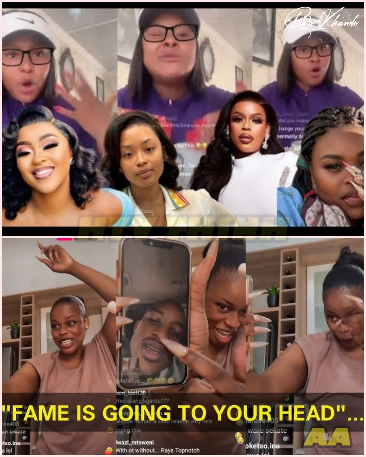 Explosive Instagram Live Clash! Inno Morolong Publicly Drags Gogo ...