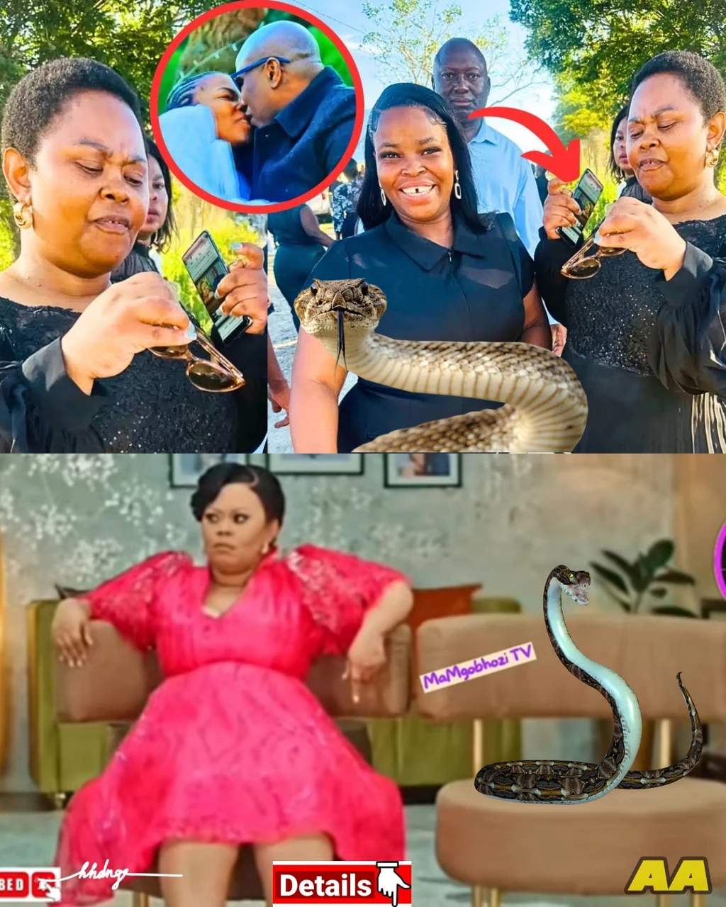 Not Just Jealousy—Mayeni Mseleku Admits She Was Possessed by a Snake Spirit While Spying on Musa ...