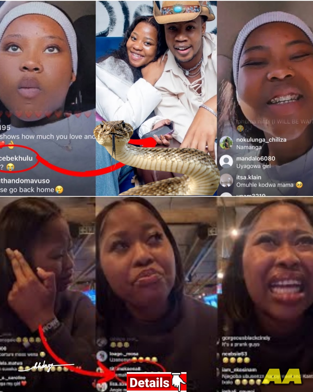 He Chose the Snake Over Me! Naledi Aphiwe Breaks Down After Mawelele's ...