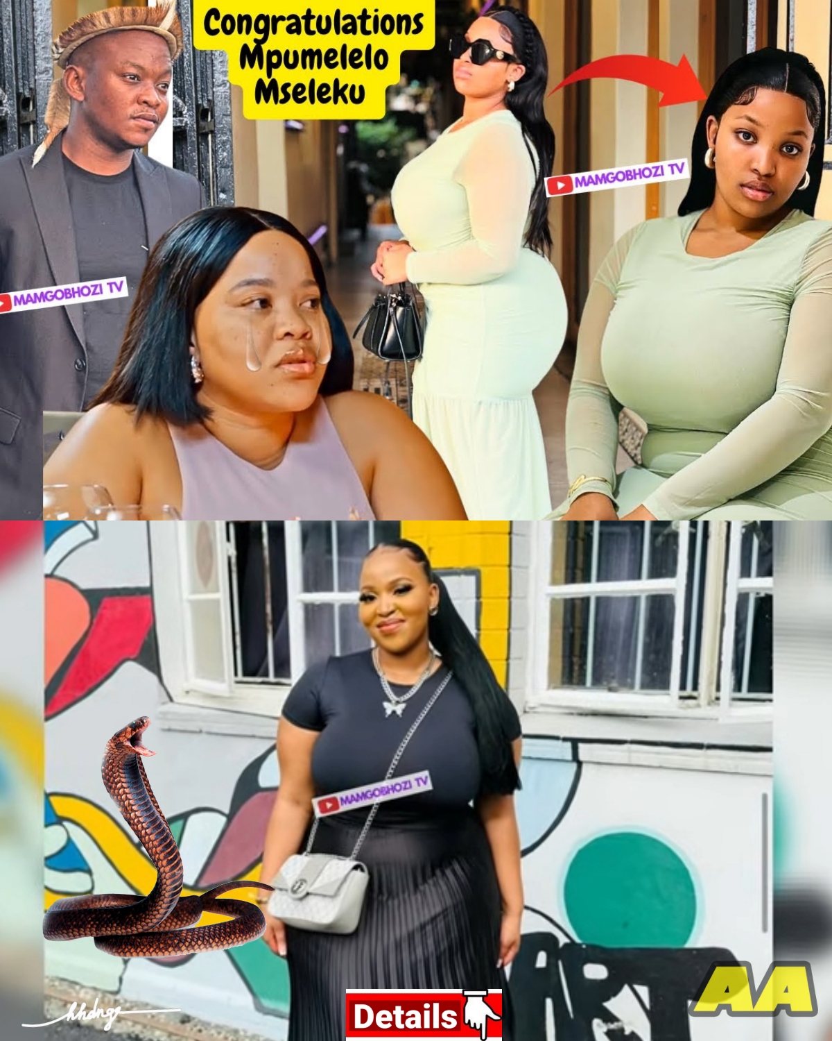 “Snakes in the Shadows?!” – Meet Mpumelelo Mseleku’s Alleged First Wife Amahle Who’s Rumored to ...