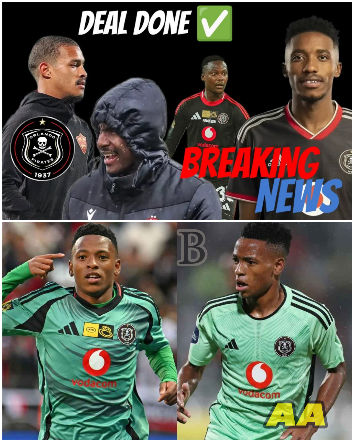 💥Orlando Pirates Confirm Titus Signing – Saleng Drama & Sesane Twist ...