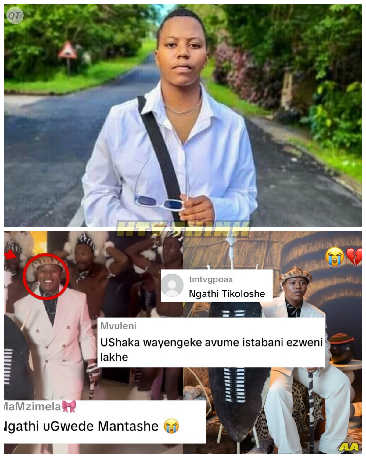 Abongwe Mseleku gets dragged for attending Shaka ILembe Premiere💔💔💔 - News