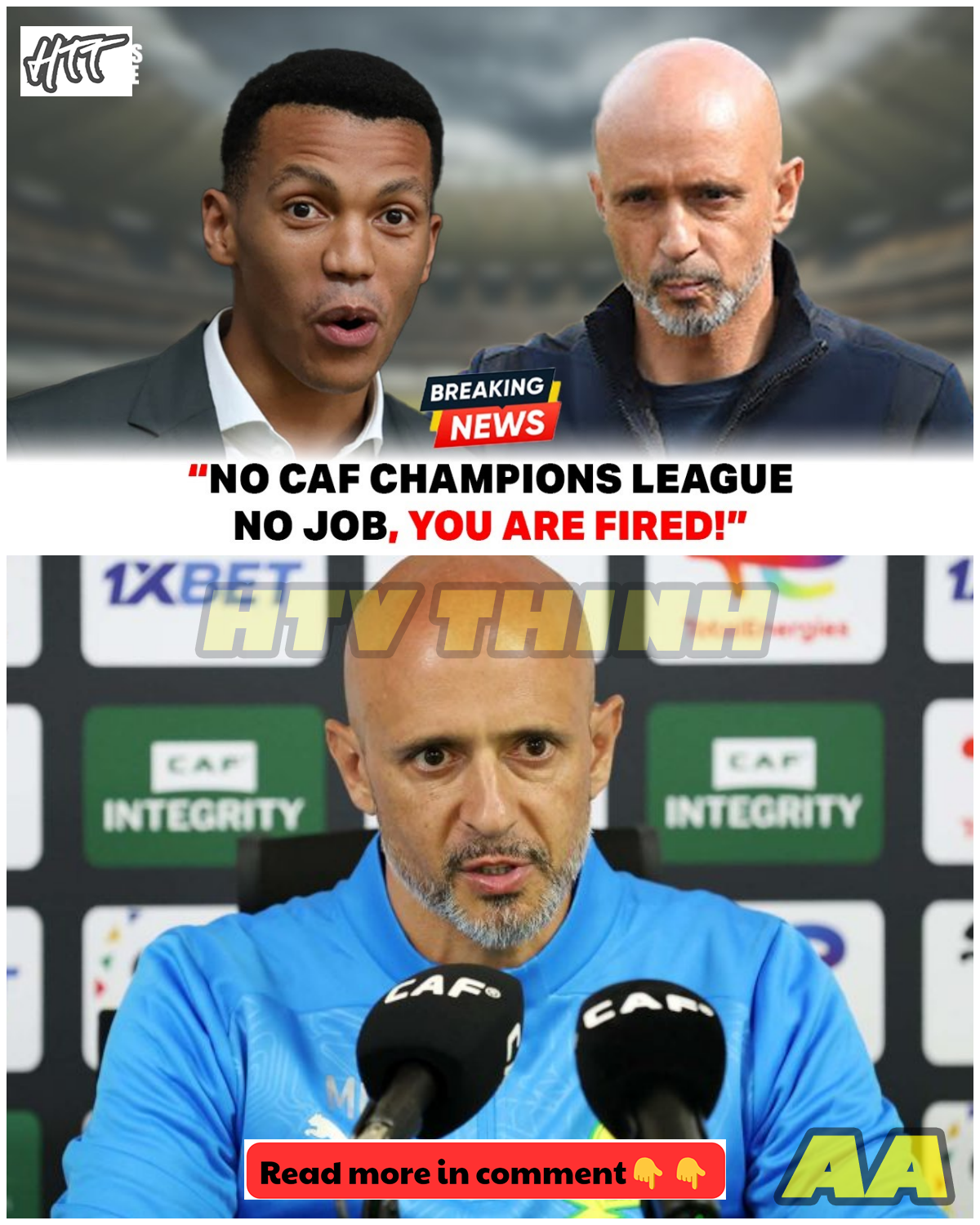 Sundowns Coach FIRED after shocking LOSS | CAF Champion League Final ...