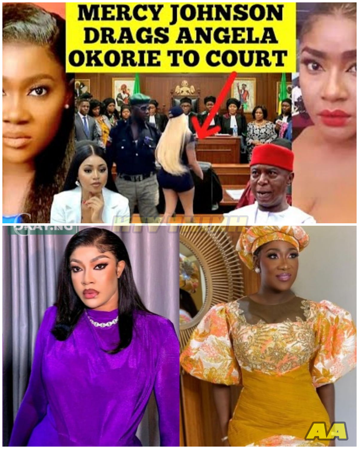 18 Years Imprisonment? Angela Okorie in Hot Water as Mercy Johnson ...